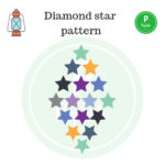 Diamond star pattern printing | PrepInsta | Top 100 Codes