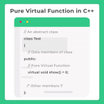 Pure Virtual Function in C++ | PrepInsta